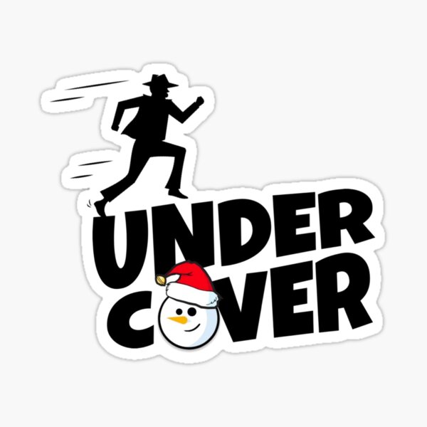"Undercover Snowman - Undercover ^^" Sticker for Sale by Under-cover ...