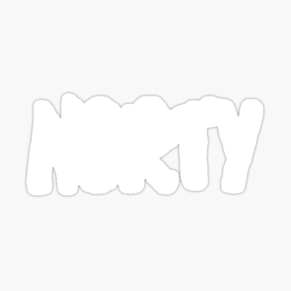 "Norty" Sticker for Sale by heyitsnathan11 | Redbubble