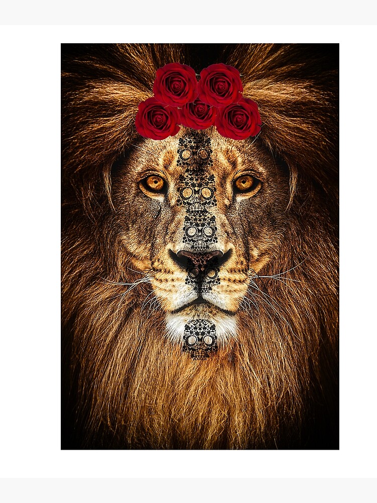 Póster «El rey león el poder de los animales salvajes» de T ...