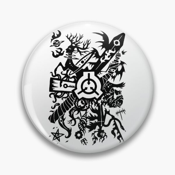 "SCP foundation Desing *HIGH QUALITY*" Pin for Sale by Alex3214 | Redbubble