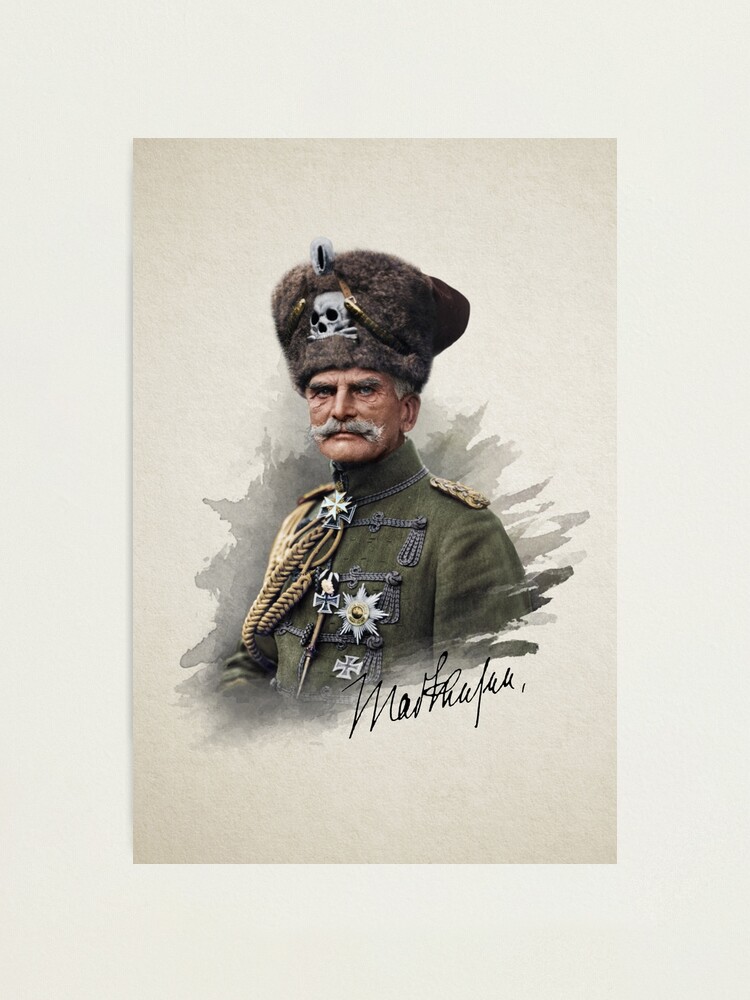 "August von Mackensen Portrait Art" Photographic Print for Sale by KAI ...