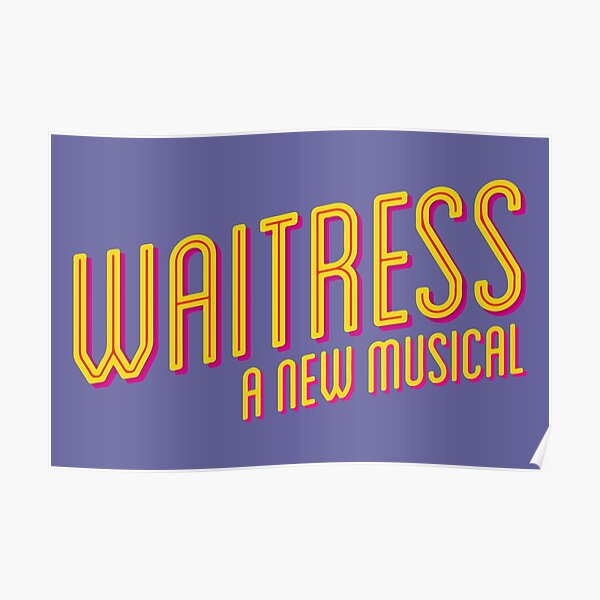 "Waitress - A New Musical - Purple - American Repertory Theater Logo ...