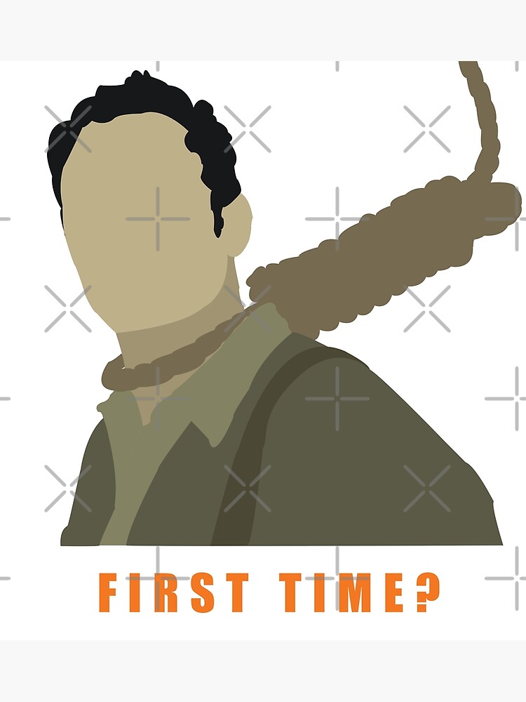 "First time ? Meme" Poster for Sale by moviesloverr9 | Redbubble