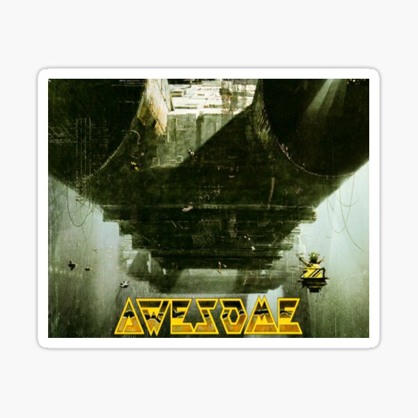 "Awesome Amiga Video Game " Sticker by Loubie2 | Redbubble