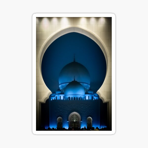"Grand Mosque "Sheikh Zayed "" Sticker by taibi8991 | Redbubble