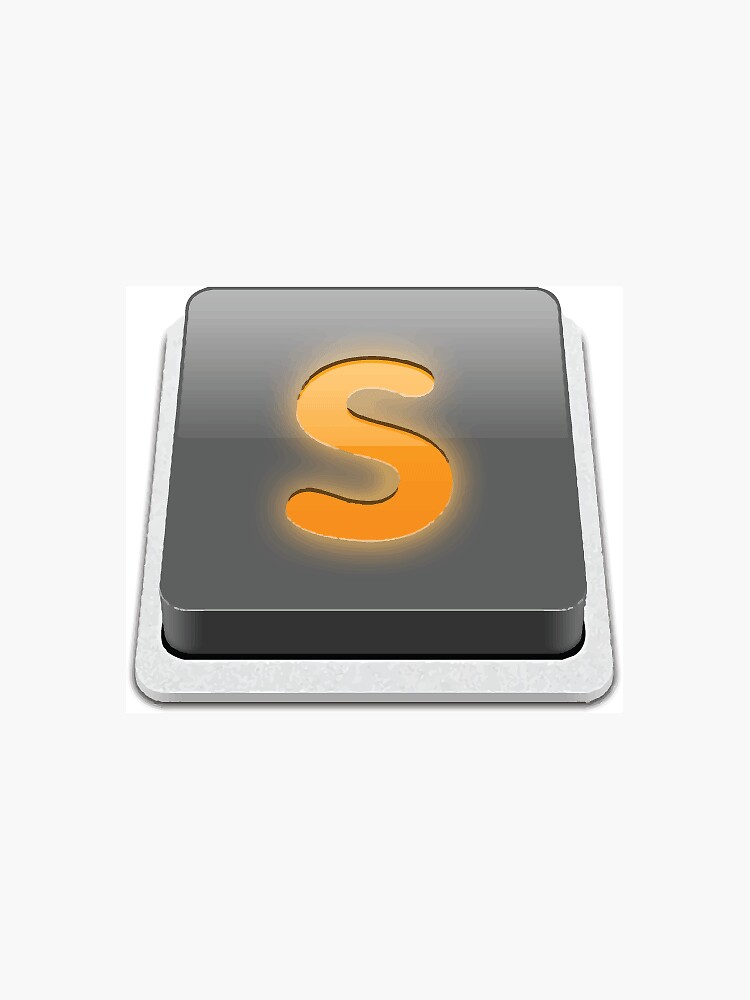 "Sublime Text" Sticker for Sale by iepster | Redbubble