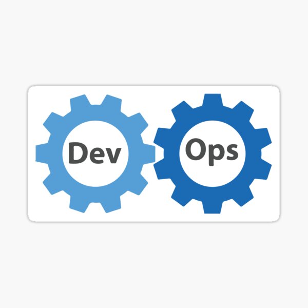 "DevOps logo" Sticker for Sale by iepster | Redbubble