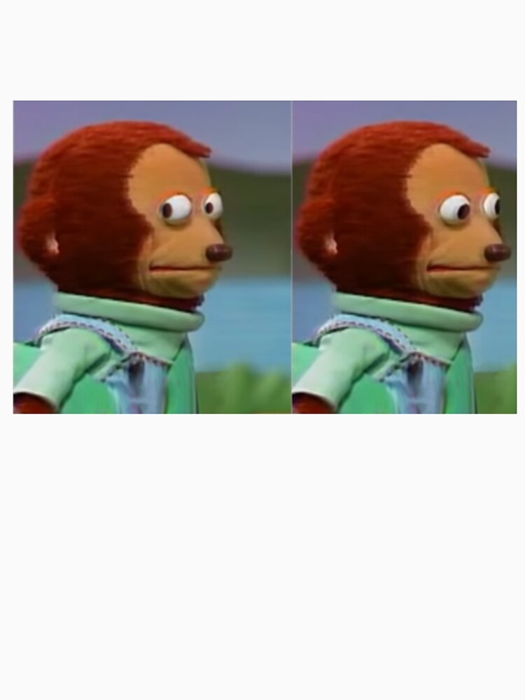 "Awkward Monkey Puppet Meme" T-shirt for Sale by TeeFuns | Redbubble ...