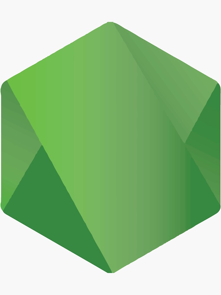 "NodeJs new logo" Sticker for Sale by iepster | Redbubble