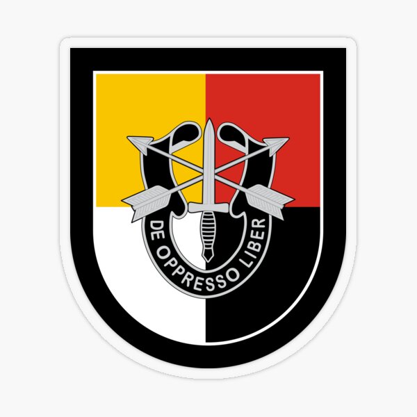 "3rd Special Forces" Sticker by jcmeyer | Redbubble