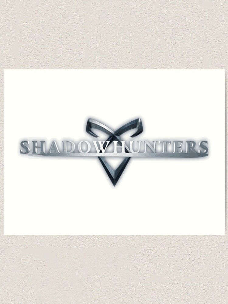 "The Shadowhunters logo" Art Print for Sale by KikkaT | Redbubble