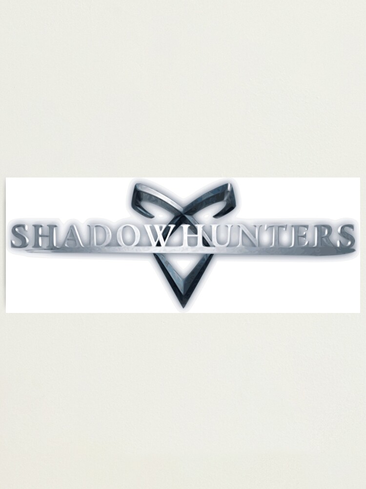 "The Shadowhunters logo" Photographic Print for Sale by KikkaT | Redbubble