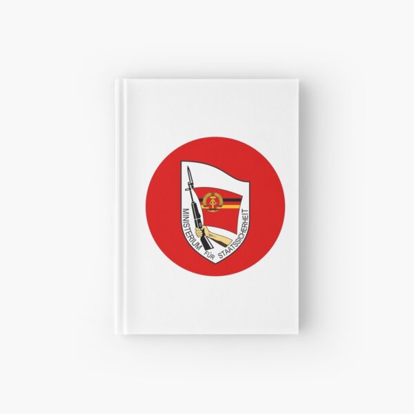 "Stasi-Emblem" Notizbuch von niceaesthetics | Redbubble