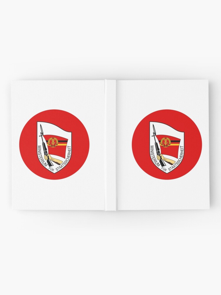 "Stasi-Emblem" Notizbuch von niceaesthetics | Redbubble