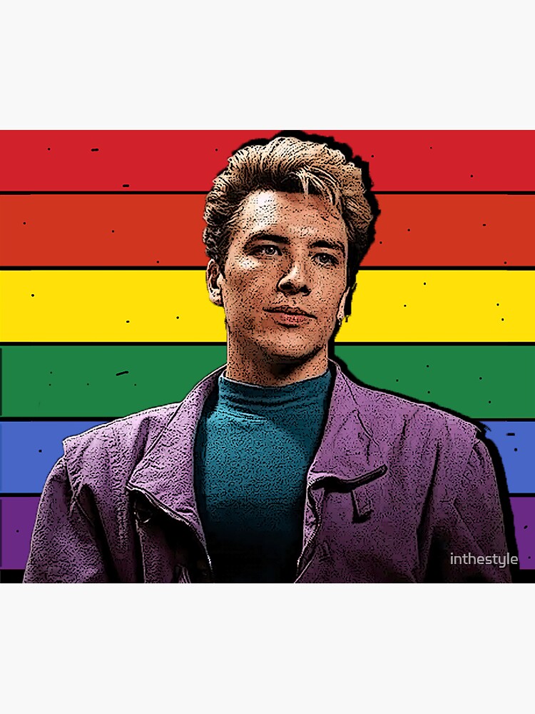 "AHS 1984 - Pride Xavier Plympton " Sticker by inthestyle | Redbubble