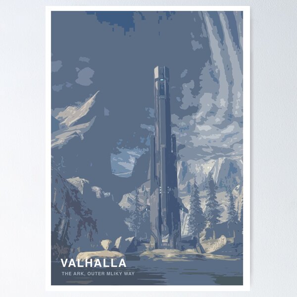 "HALO Valhalla [Polaroid Poster]" Poster for Sale by spacesmuggler ...