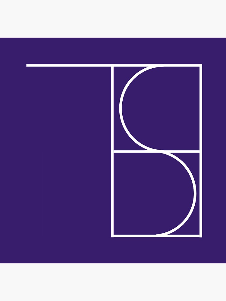 "Seth Name Line Logo Purple/Blue" Sticker for Sale by katherinegk ...