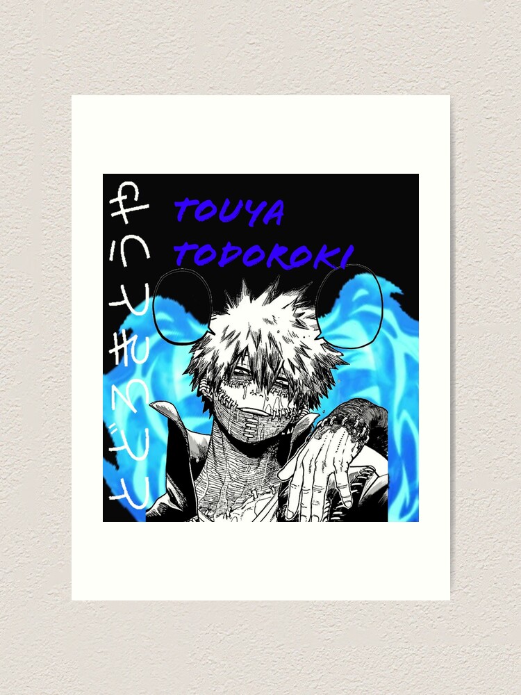 "MHA Manga Panel Dabi/ Touya Todoroki " Art Print by jotarostan99 ...
