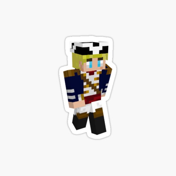 Tommyinnit Skin Sticker By Lottedesigns Redbubble