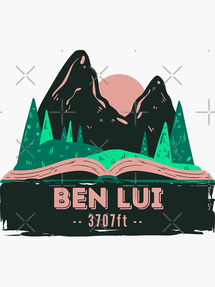 "Ben Lui - Munro Bagging - Südliches Hochland - Peak Bagger" Sticker ...
