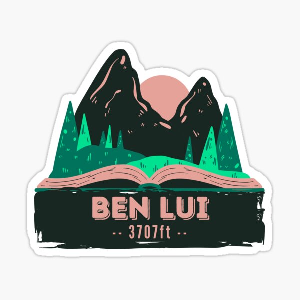 "Ben Lui - Munro Bagging - Südliches Hochland - Peak Bagger" Sticker ...
