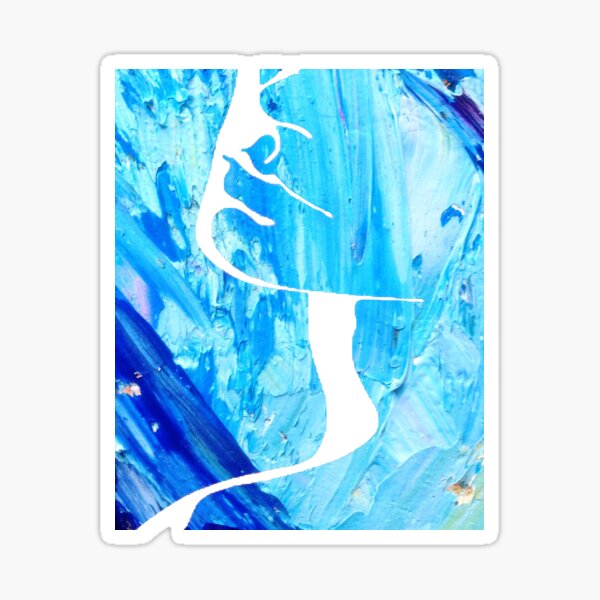 "Art Figure Woman" Sticker by LilyChris | Redbubble