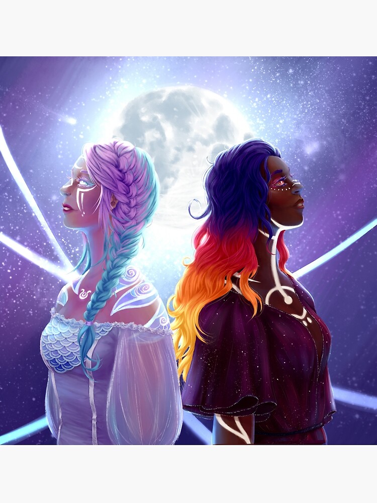 "Ayla and Umbra (SSO fanart)" Poster by SallyHawklord | Redbubble
