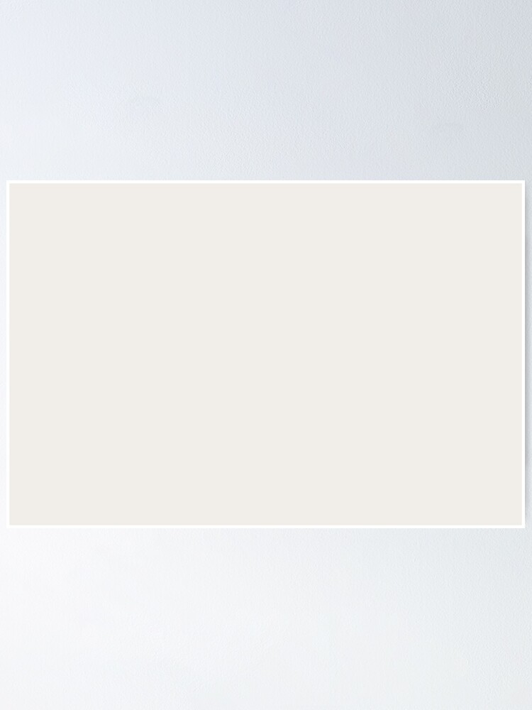 Póster «Blanco roto Color sólido Pantone Cloud Dancer 11-4201» de ...