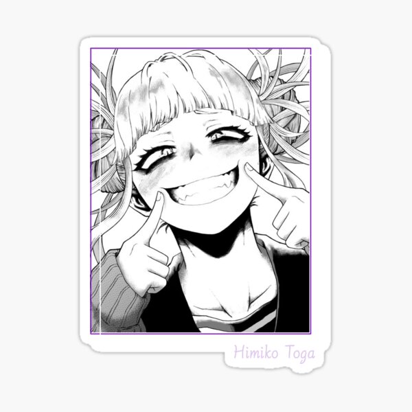 "Himiko Toga " Sticker by plu-to | Redbubble