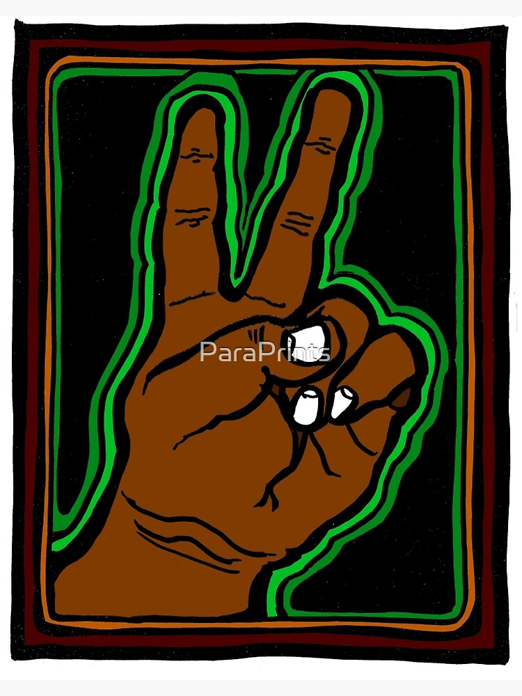 "Peace Brother, Sister COLORIZED VARIATION 1" Poster for Sale by ...