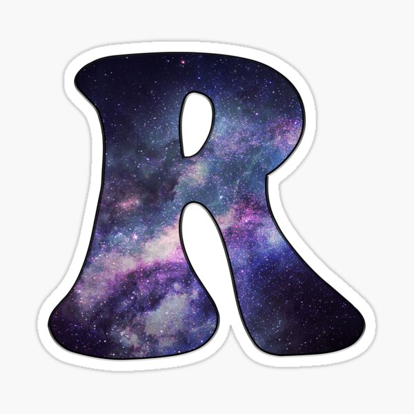 "the first letter of name / R" Sticker for Sale by bbkit | Redbubble