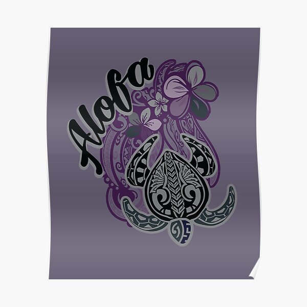 "Samoan Alofa Spirit Badge " Poster for Sale by sunnthreads | Redbubble