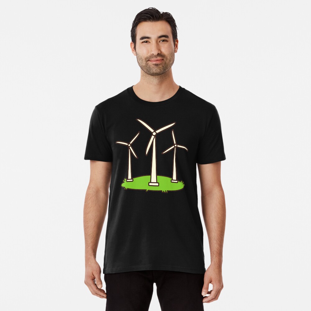"Wind Turbines" Sticker for Sale by Futurism-Is-Now | Redbubble