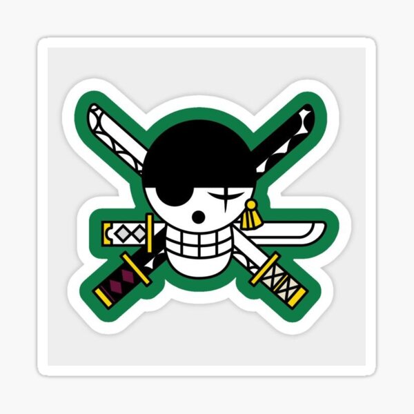 "zoro logo" Sticker by Walidsn | Redbubble