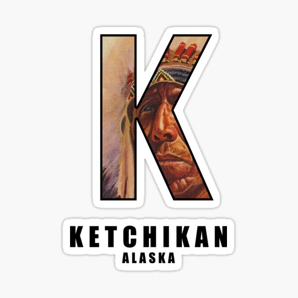 "Ketchikan Alaska" Sticker by dejava | Redbubble