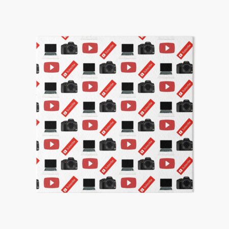 "Vlogger and influencer sticker pack" Art Board Print by moliving ...