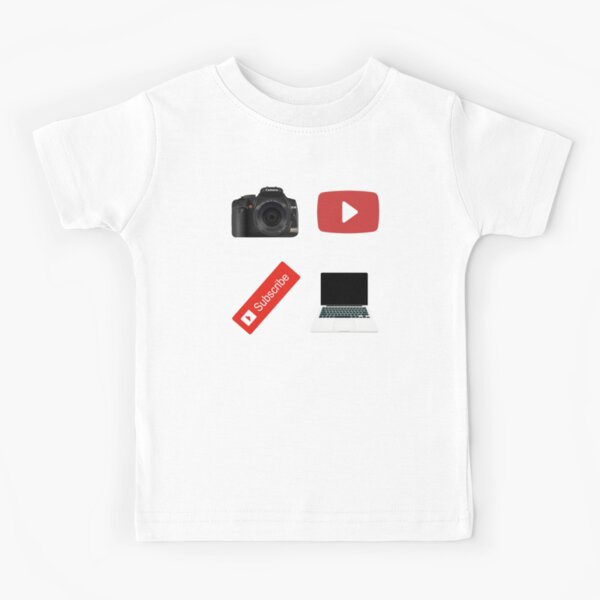 "Vlogger and influencer sticker pack" Kids T-Shirt by moliving | Redbubble