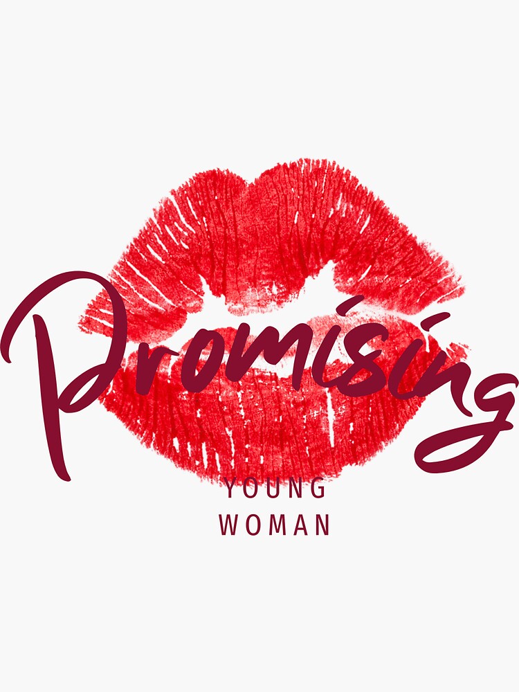 "Promising Young Woman" Sticker by LiaBristol | Redbubble
