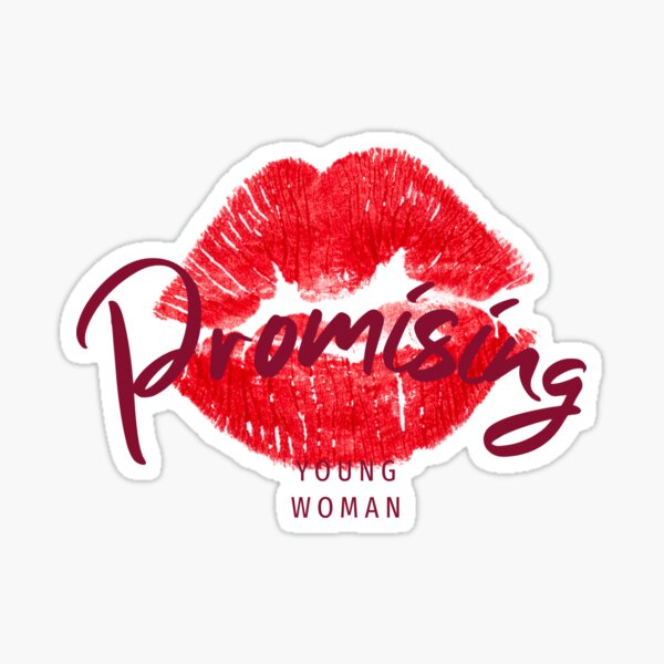 "Promising Young Woman" Sticker by LiaBristol | Redbubble