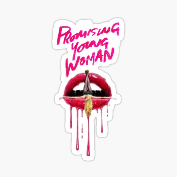 "Promising young woman" Sticker by FersArts | Redbubble