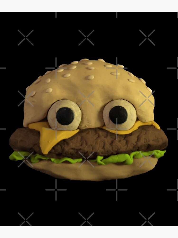 Jack Stauber Cheeseburger Family - Food Premium Matte Vertical Poster ...