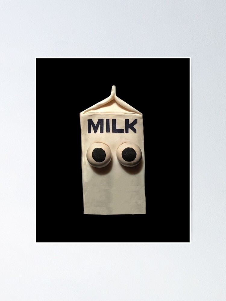 "Jack Stauber Milk" Poster for Sale by Hapoel | Redbubble
