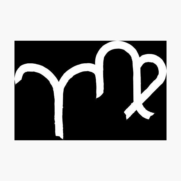 Aries And Virgo Combined Zodiac Signs Double Horoscope Symbols In