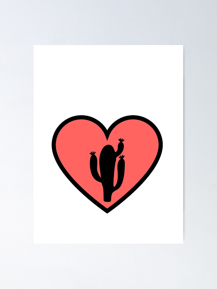 "I Love cactus" Poster by OugelShop | Redbubble