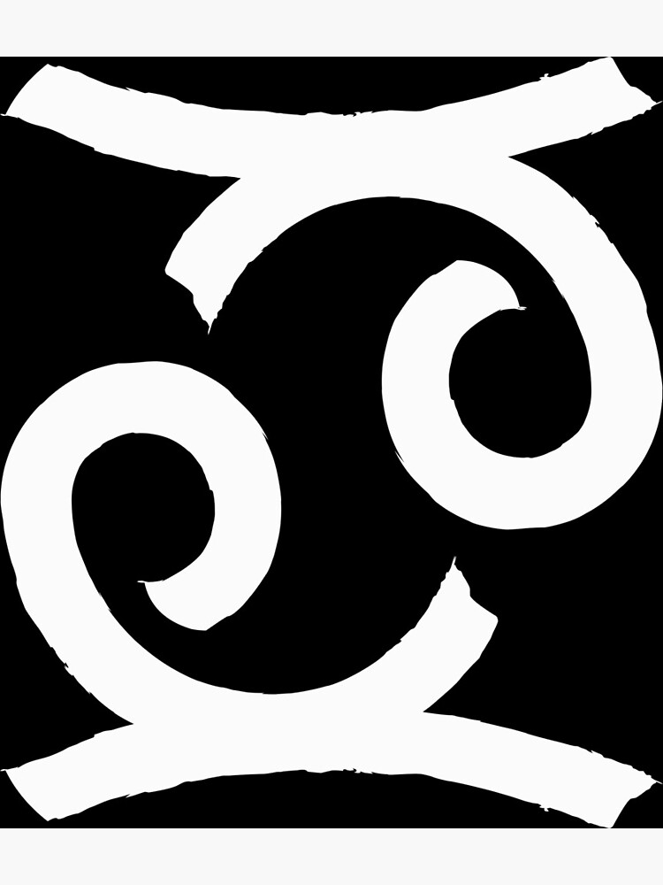 "Cancer and Gemini Combined Zodiac Signs Double Horoscope Symbols in ...
