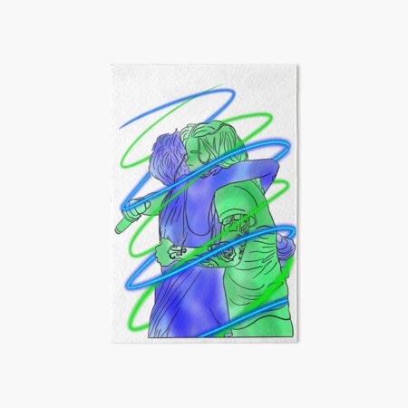 "Larry Hug" Art Board Print for Sale by SunnyIslandArts | Redbubble