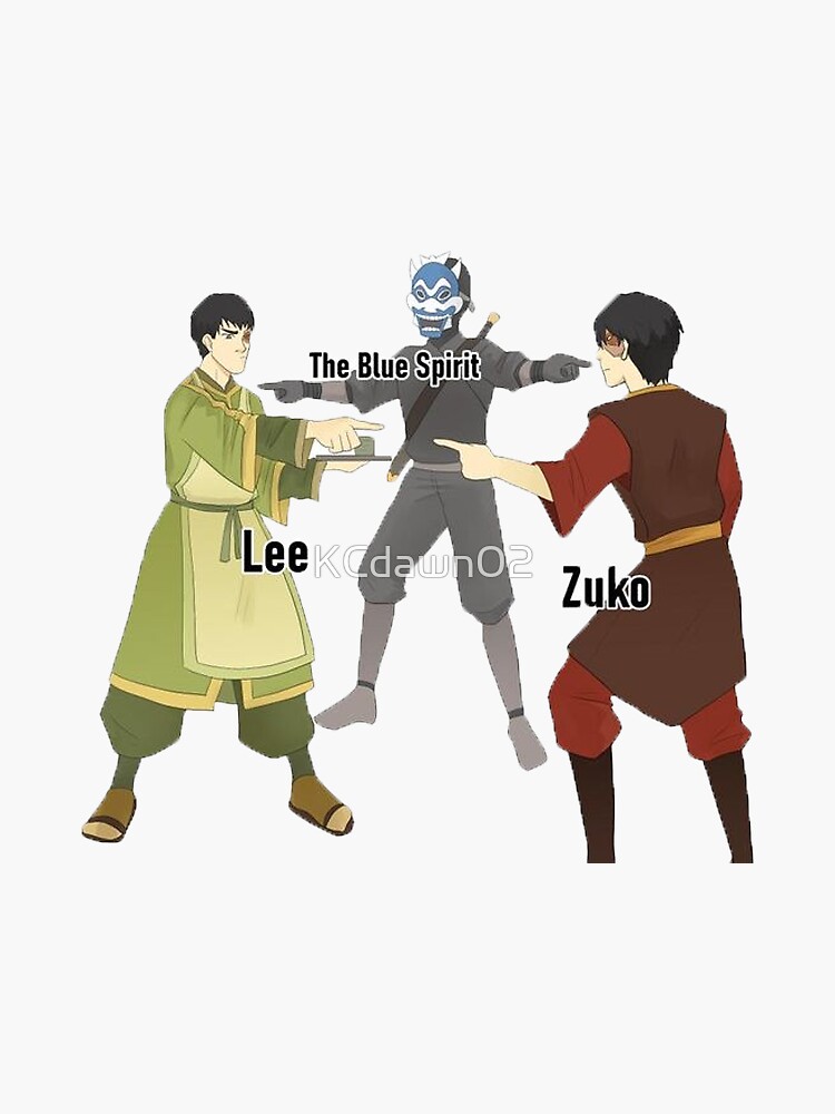 "Zuko Meme" Sticker by KCdawn02 | Redbubble