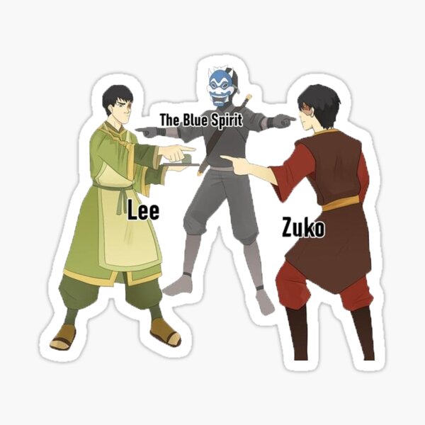 "Zuko Meme" Sticker by KCdawn02 | Redbubble