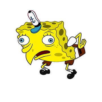 "Chicken SpongeBob " Sticker for Sale by Mrpig12 | Redbubble