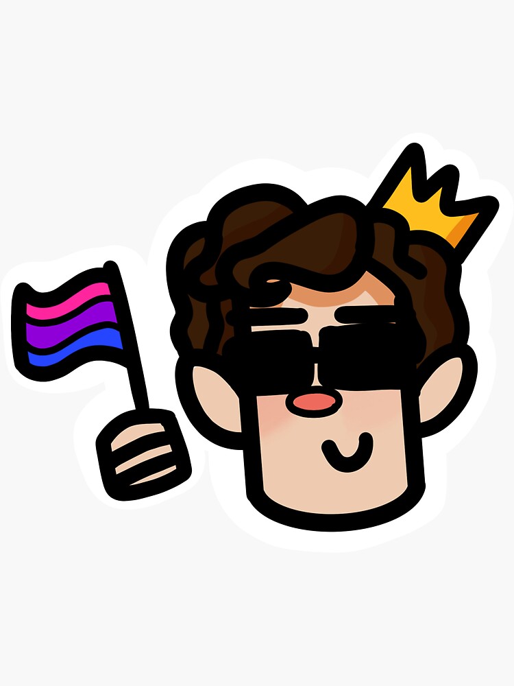 "Eret Bi Flag" Sticker for Sale by juliav618 | Redbubble